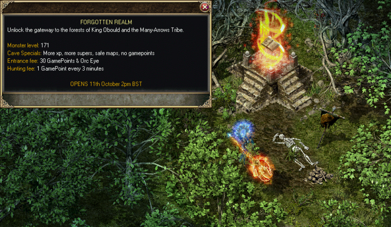 King Obould and the Forgotten Realm